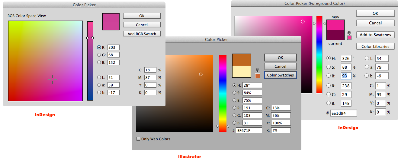 Using InDesign, Illustrator, and Photoshop Together: Colors and Swatches | CreativePro Network